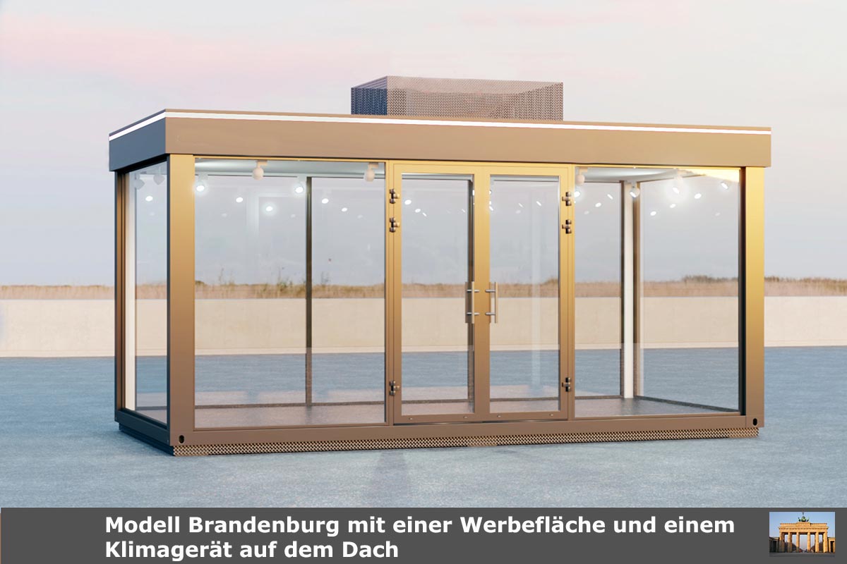 Eventcontainer 2 | Messecontainer für Events, Ausstellungen, Showrooms ...