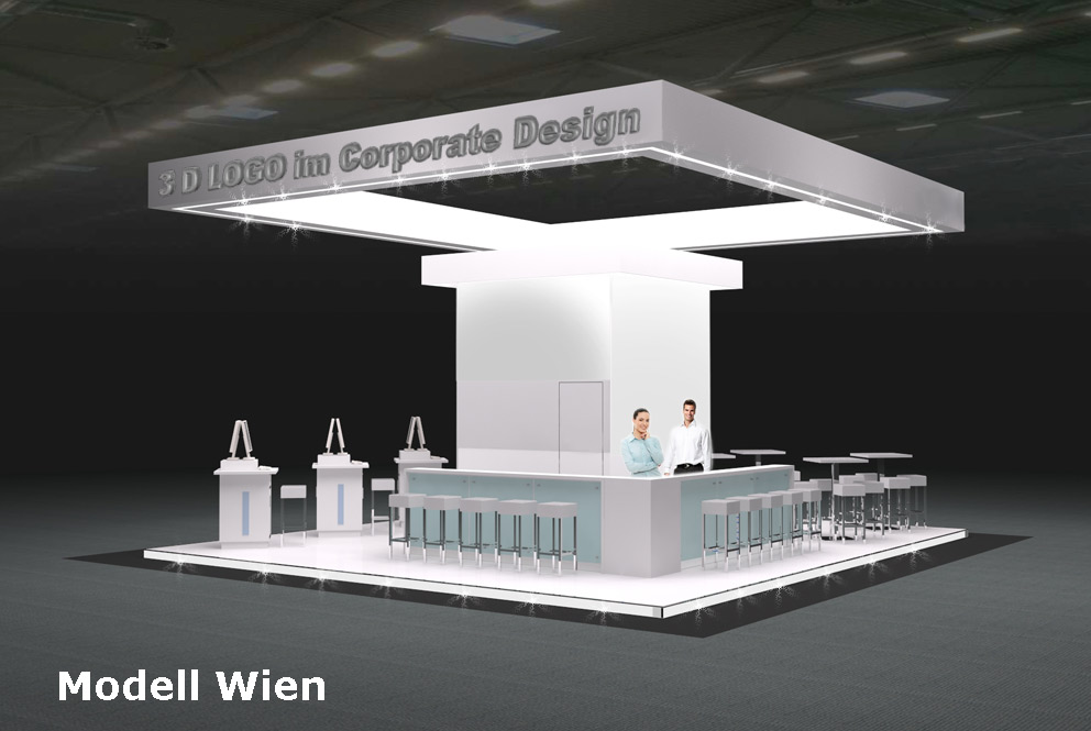 Messestand mieten | Showroom für Messestände 2 | Branding Konfigurator